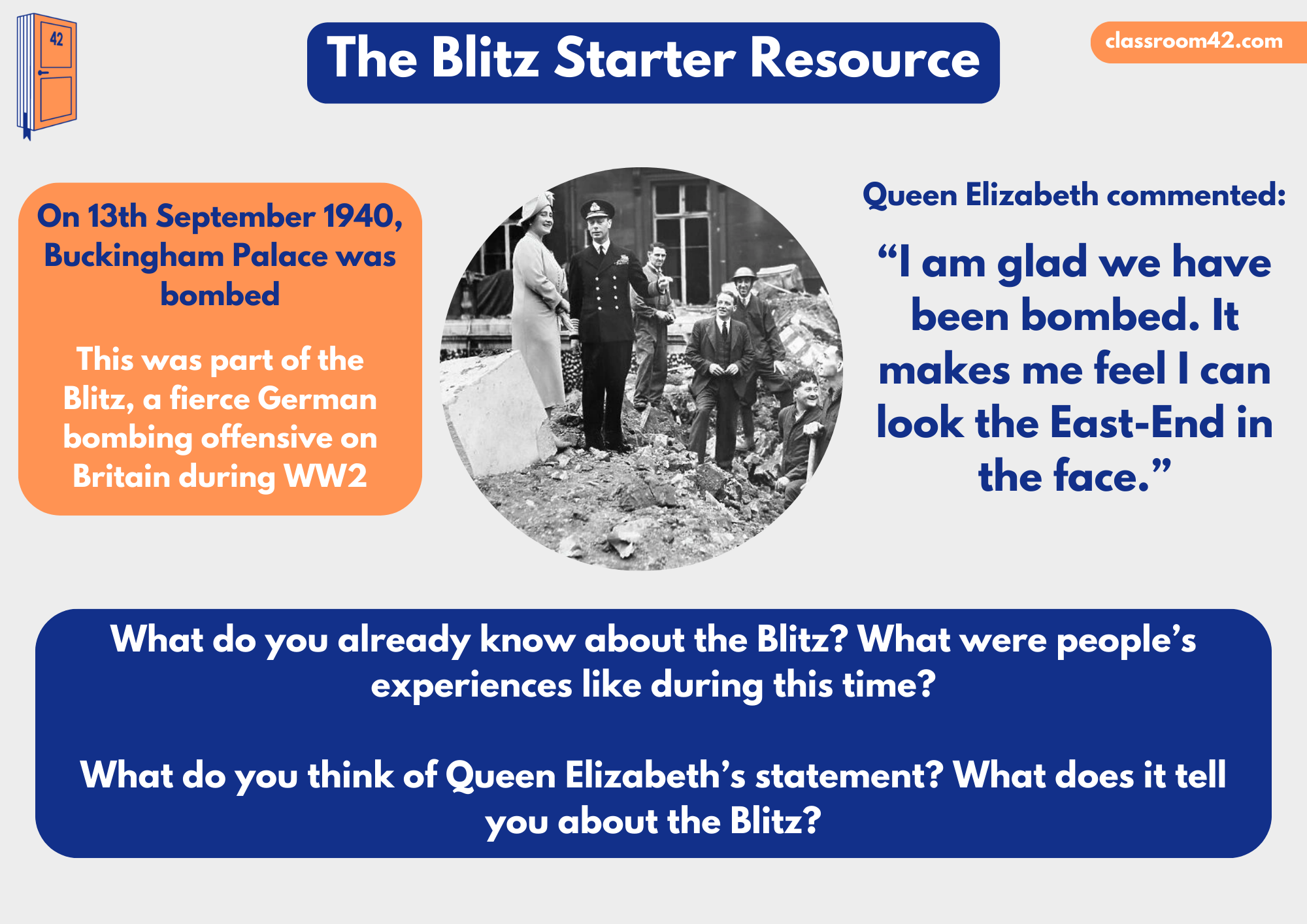 The Blitz Starter Resource – Classroom 42