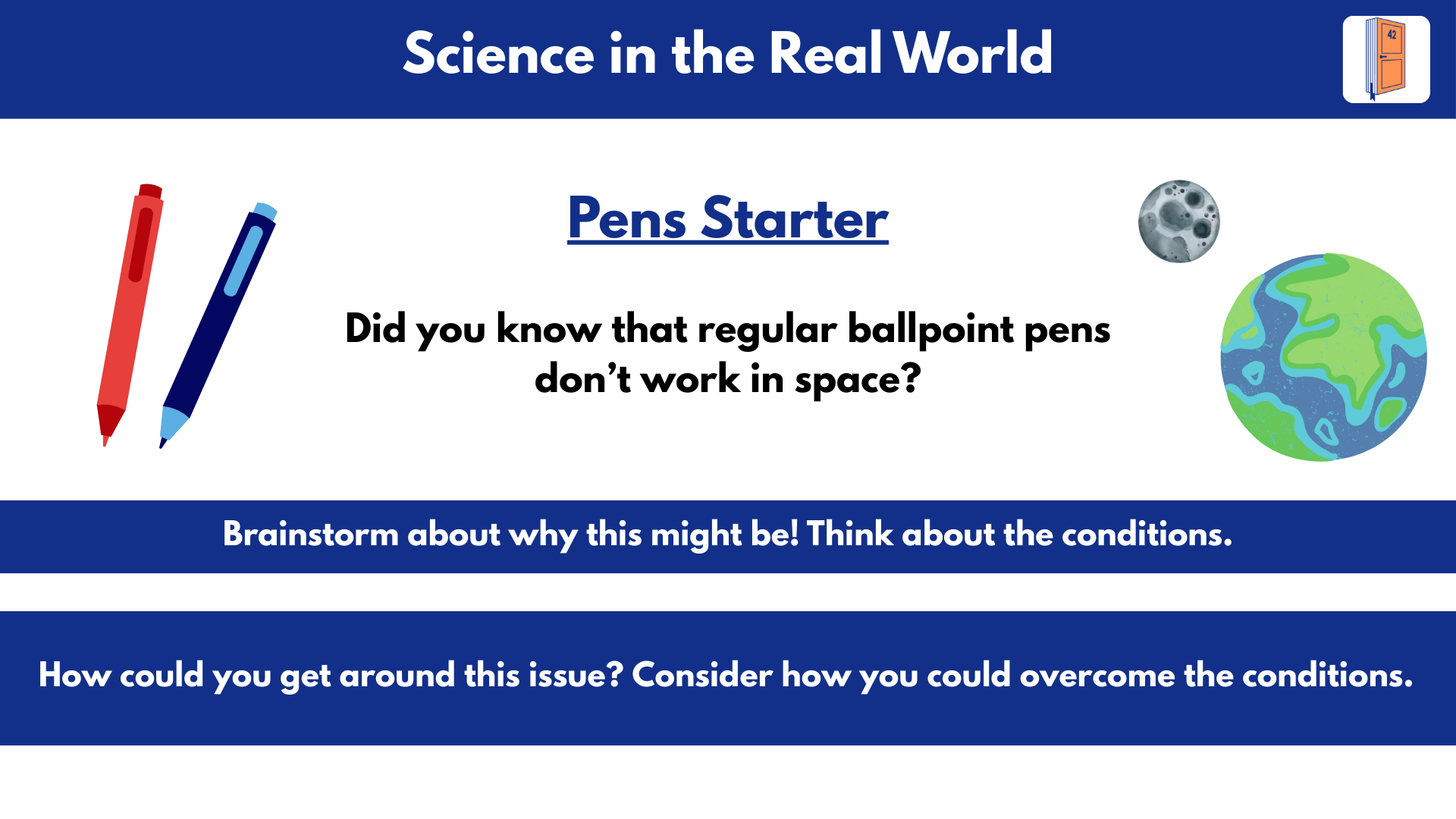 Pens Starter – Classroom 42