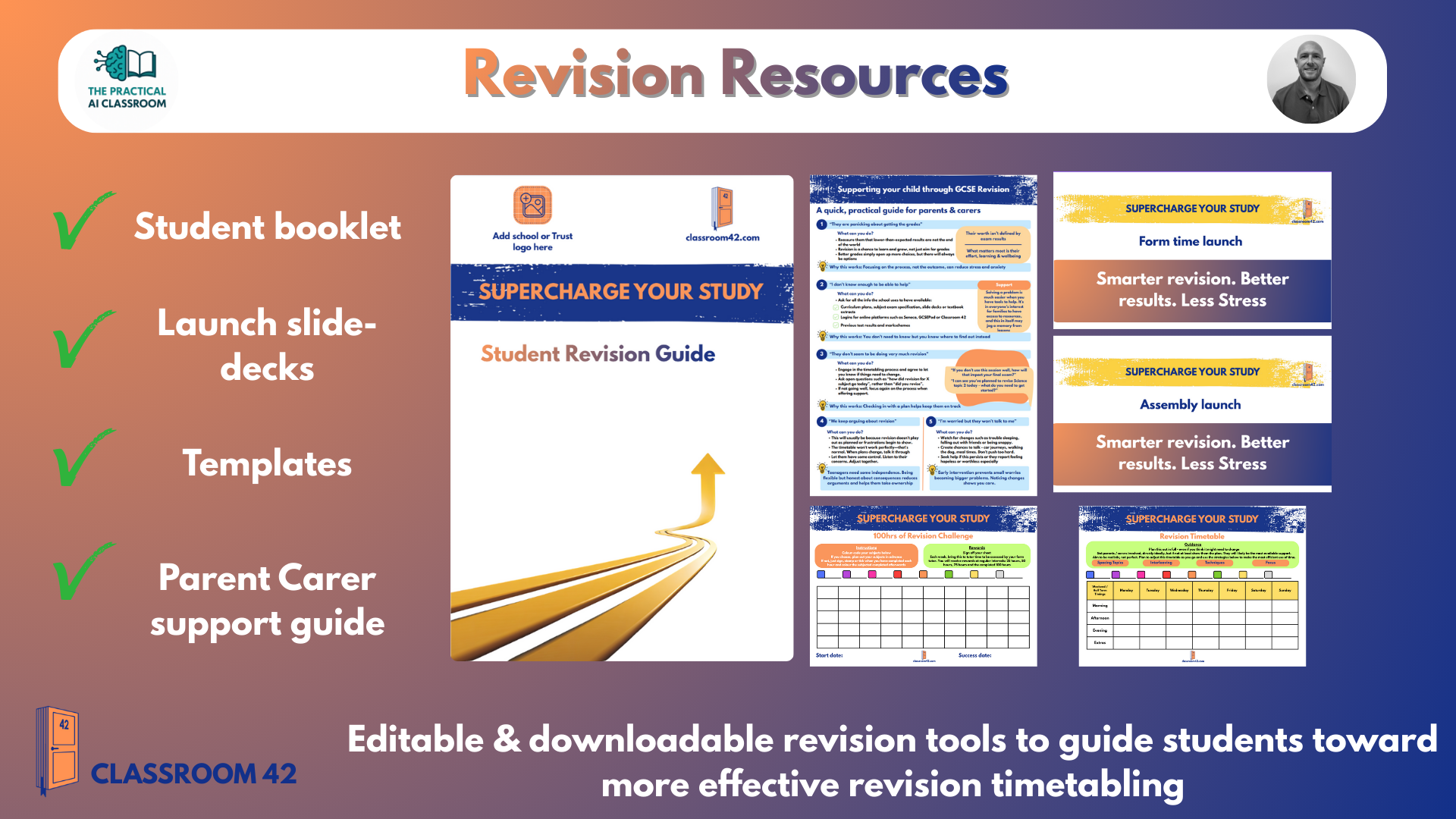 Revision Resources Ad – Classroom 42